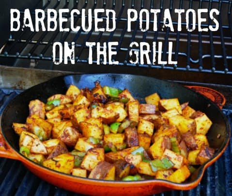 Barbecued Potatoes on the Grill | Little House Big Alaska