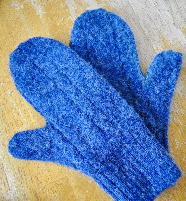 How to Make Wool Mittens from an Old Wool Sweater | Little House Big Alaska