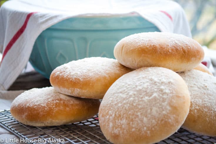 Floury Baps for the GBBO | Little House Big Alaska