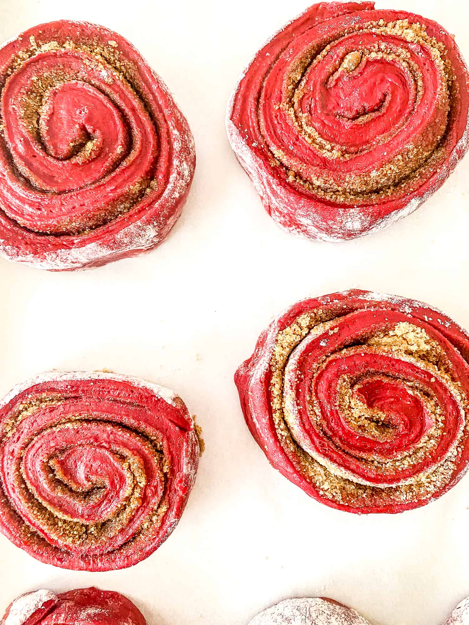 Red Velvet Cinnamon Rolls | Little House Big Alaska