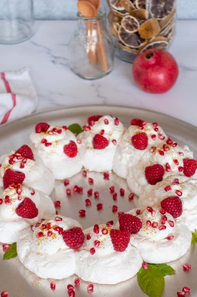 Delightful Christmas Pavlova | Little House Big Alaska