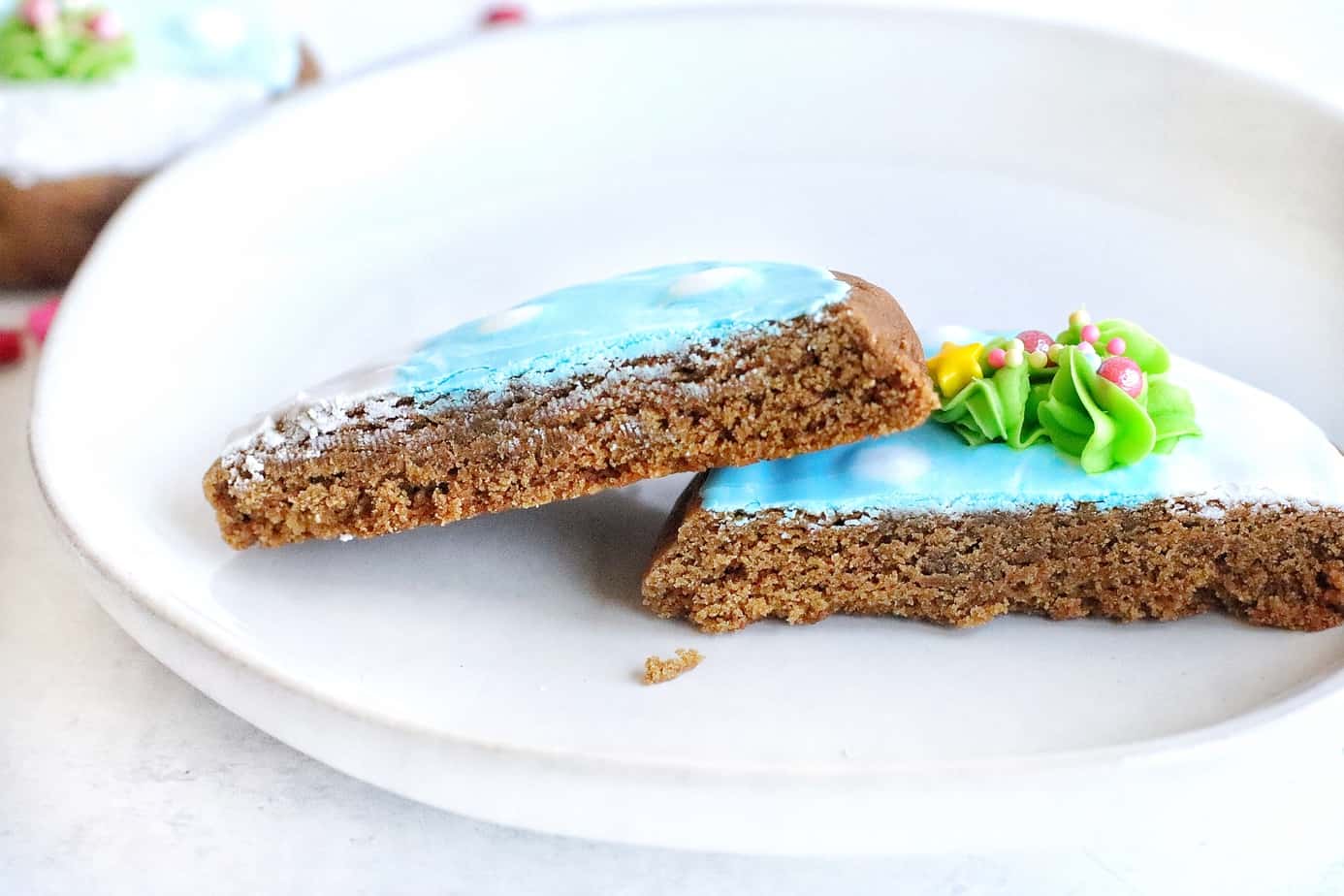 Air Fryer Gingerbread cookies | Little House Big Alaska