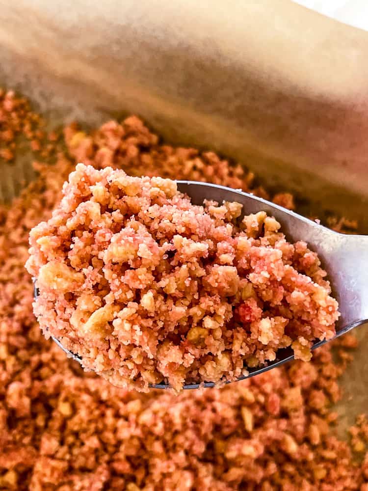 Refreshing Strawberry Crunch Cake | Little House Big Alaska