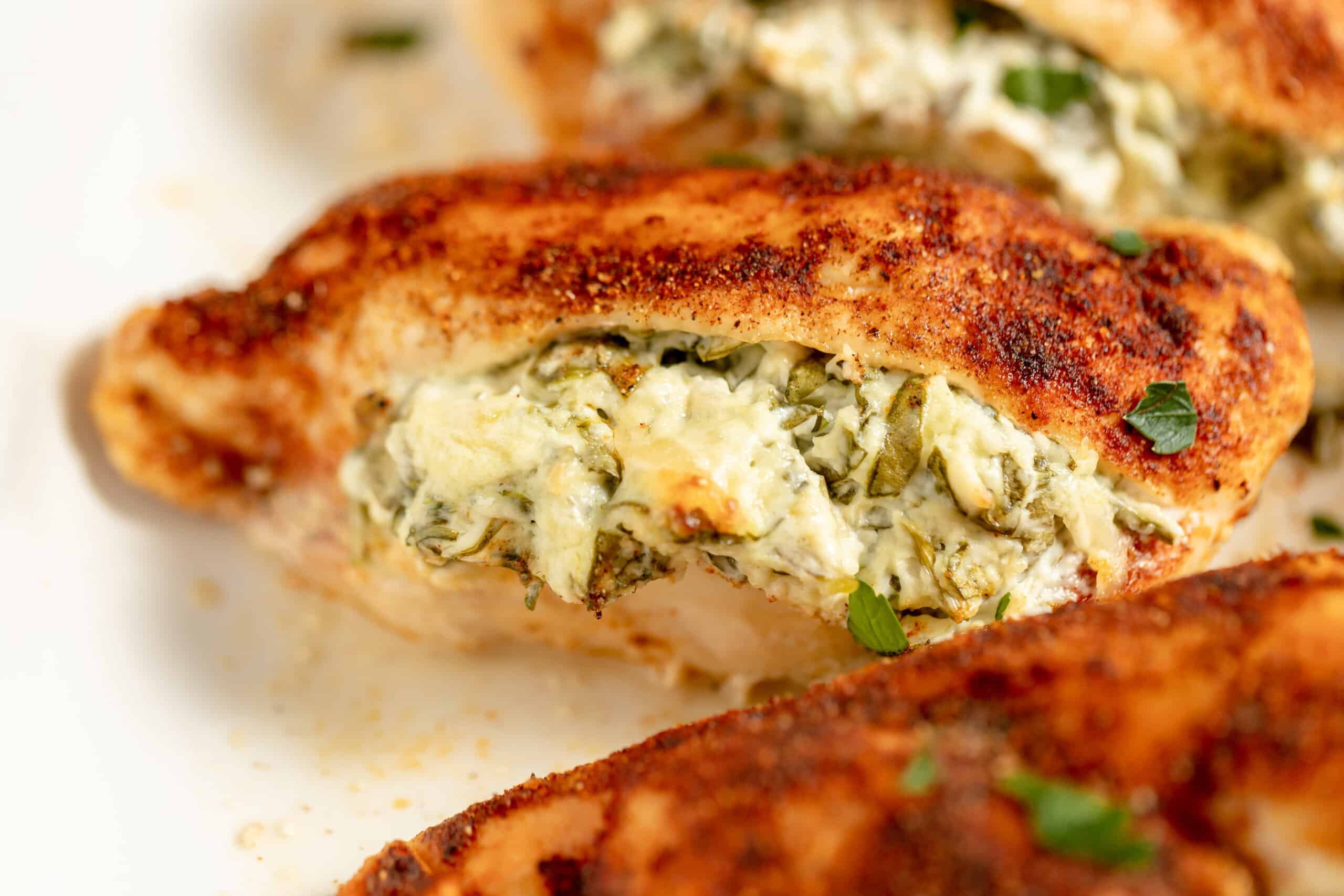 Spinach Stuffed Chicken Breast | Little House Big Alaska