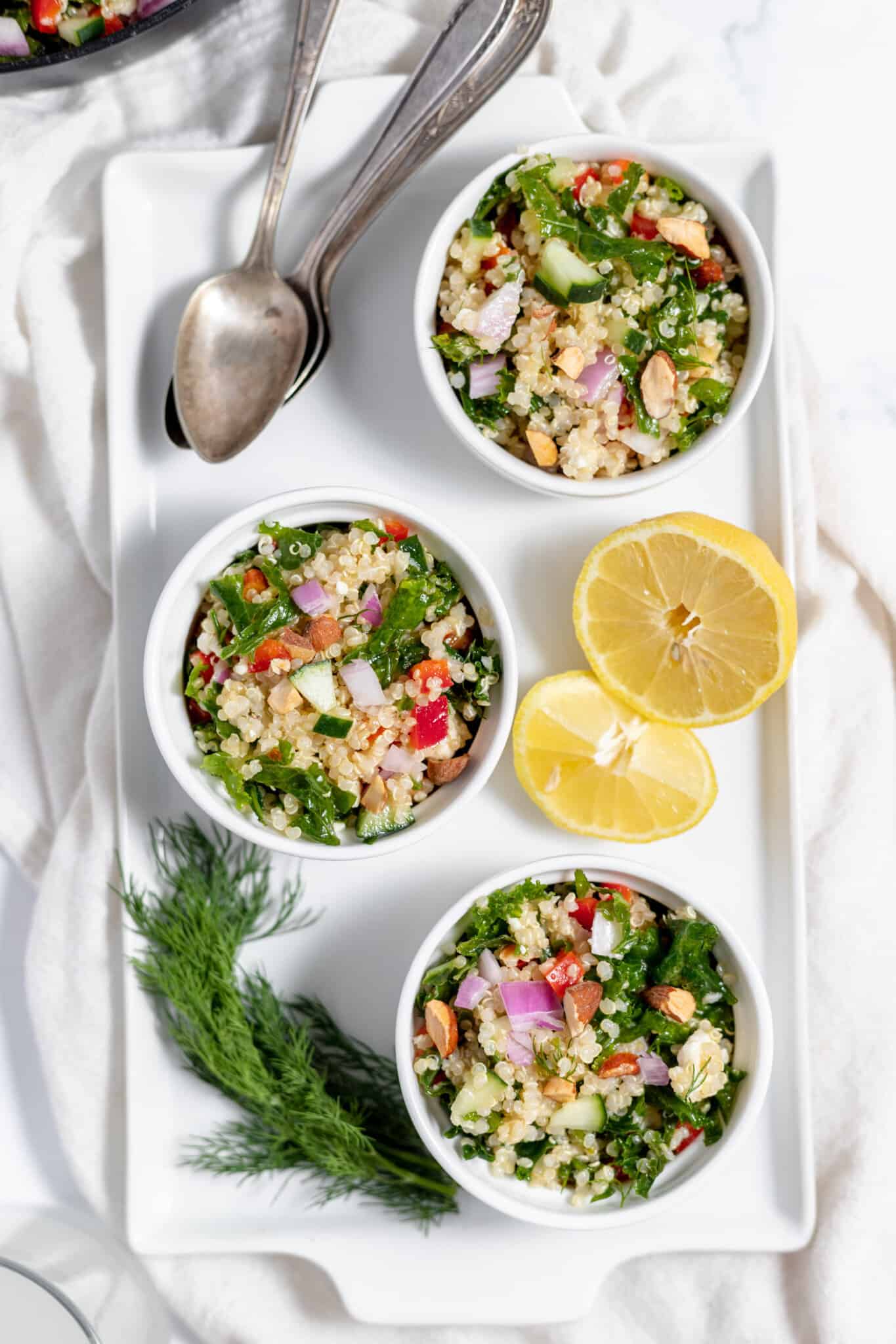 Kale Quinoa Salad | Little House Big Alaska