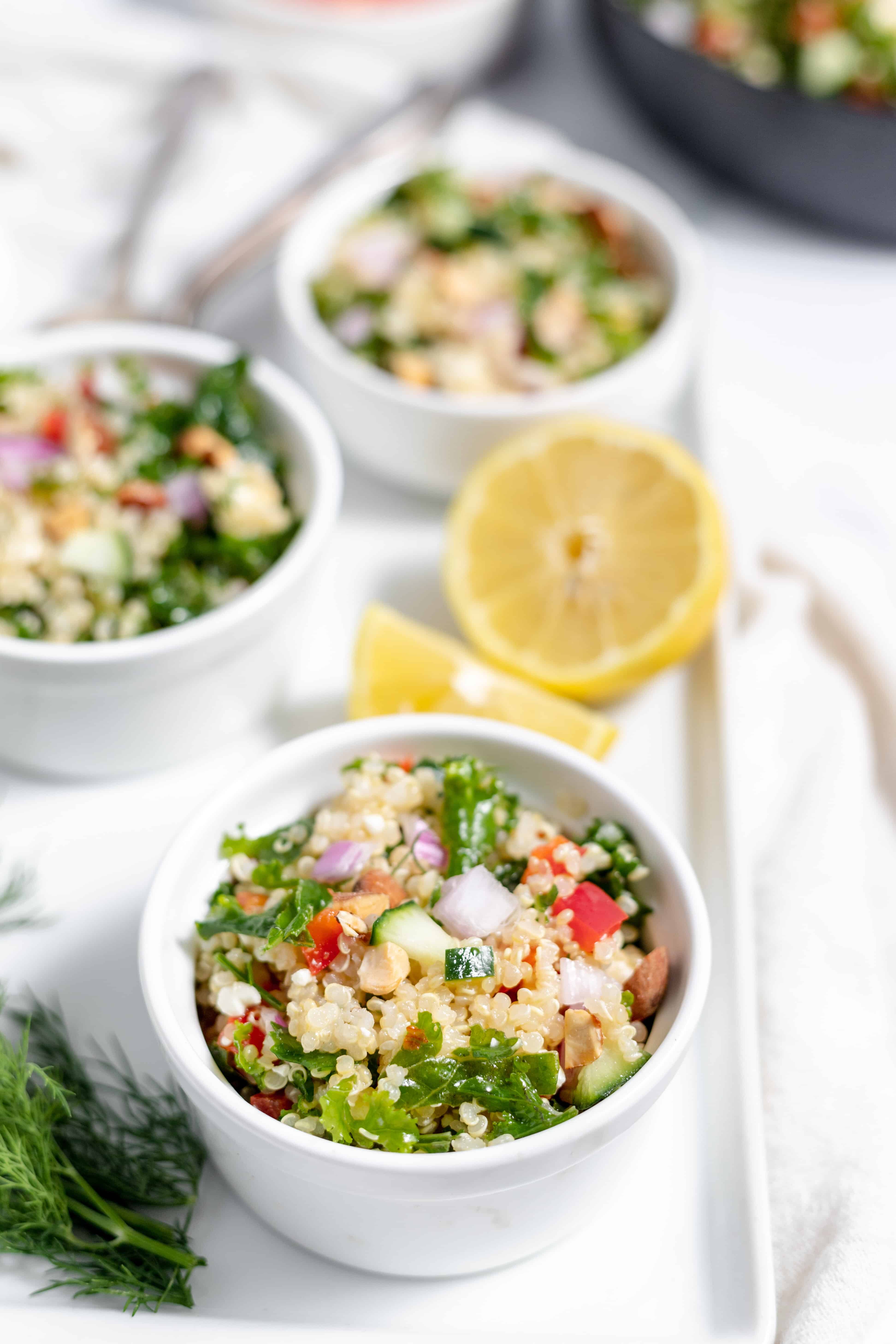 Kale Quinoa Salad | Little House Big Alaska