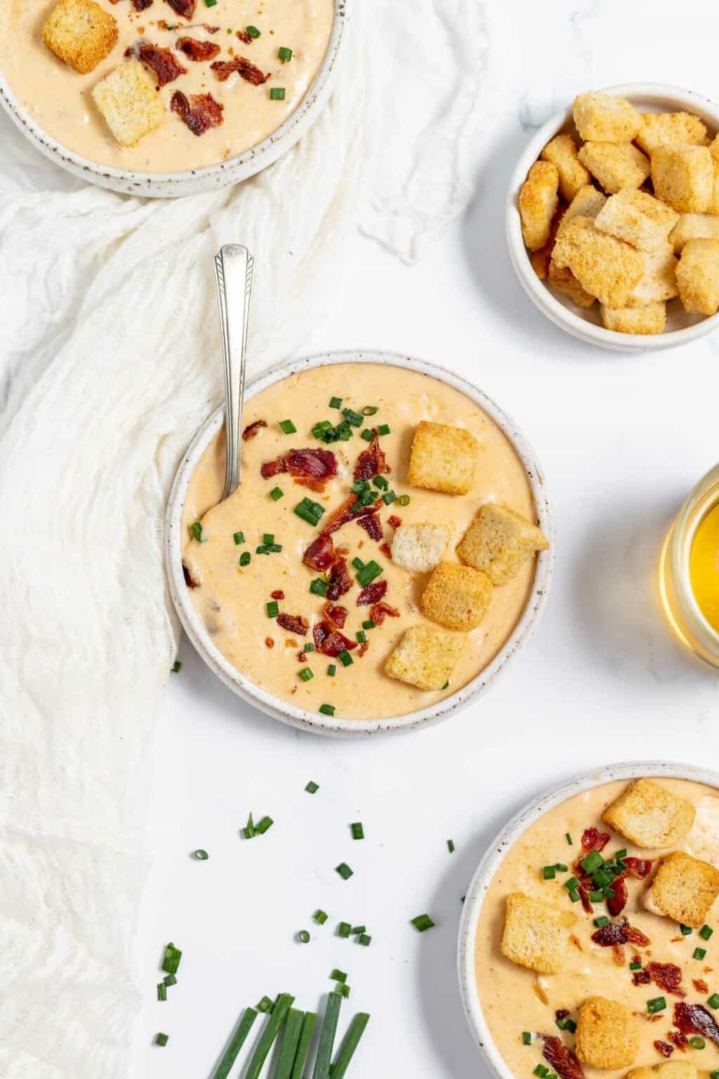 Beer Cheese Soup | Little House Big Alaska