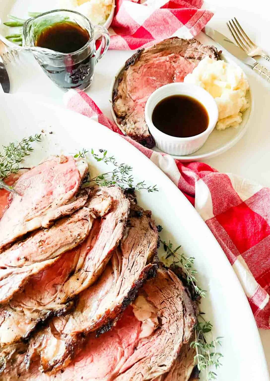 Garlic Herb Prime Rib Roast | Little House Big Alaska