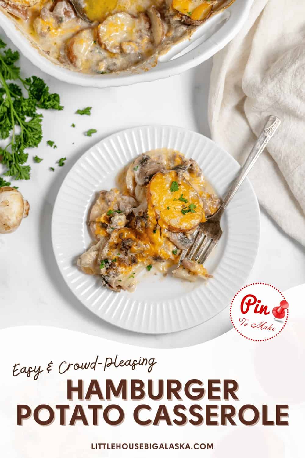 Hamburger Potato Casserole | Little House Big Alaska