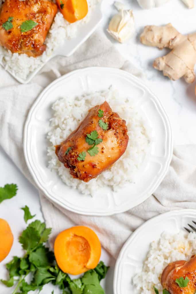 Slow Cooker Apricot Chicken | Little House Big Alaska