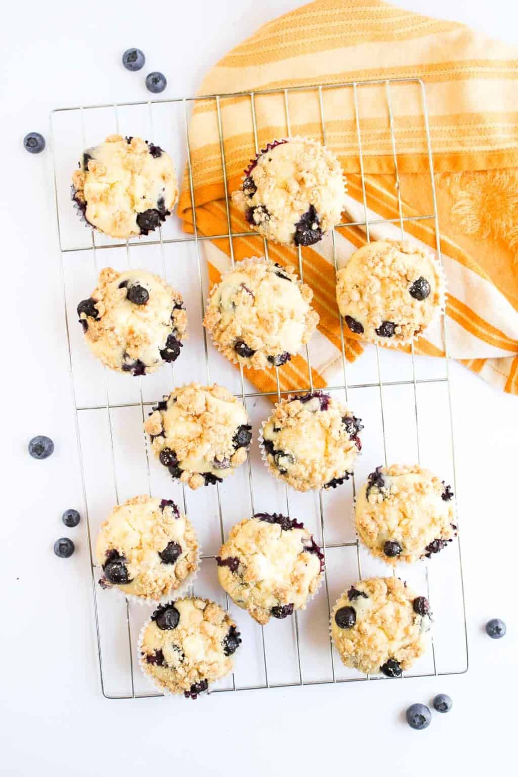 Blueberry Cheesecake Muffins | Little House Big Alaska