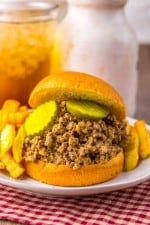 Slow Cooker Maid Rites | Little House Big Alaska