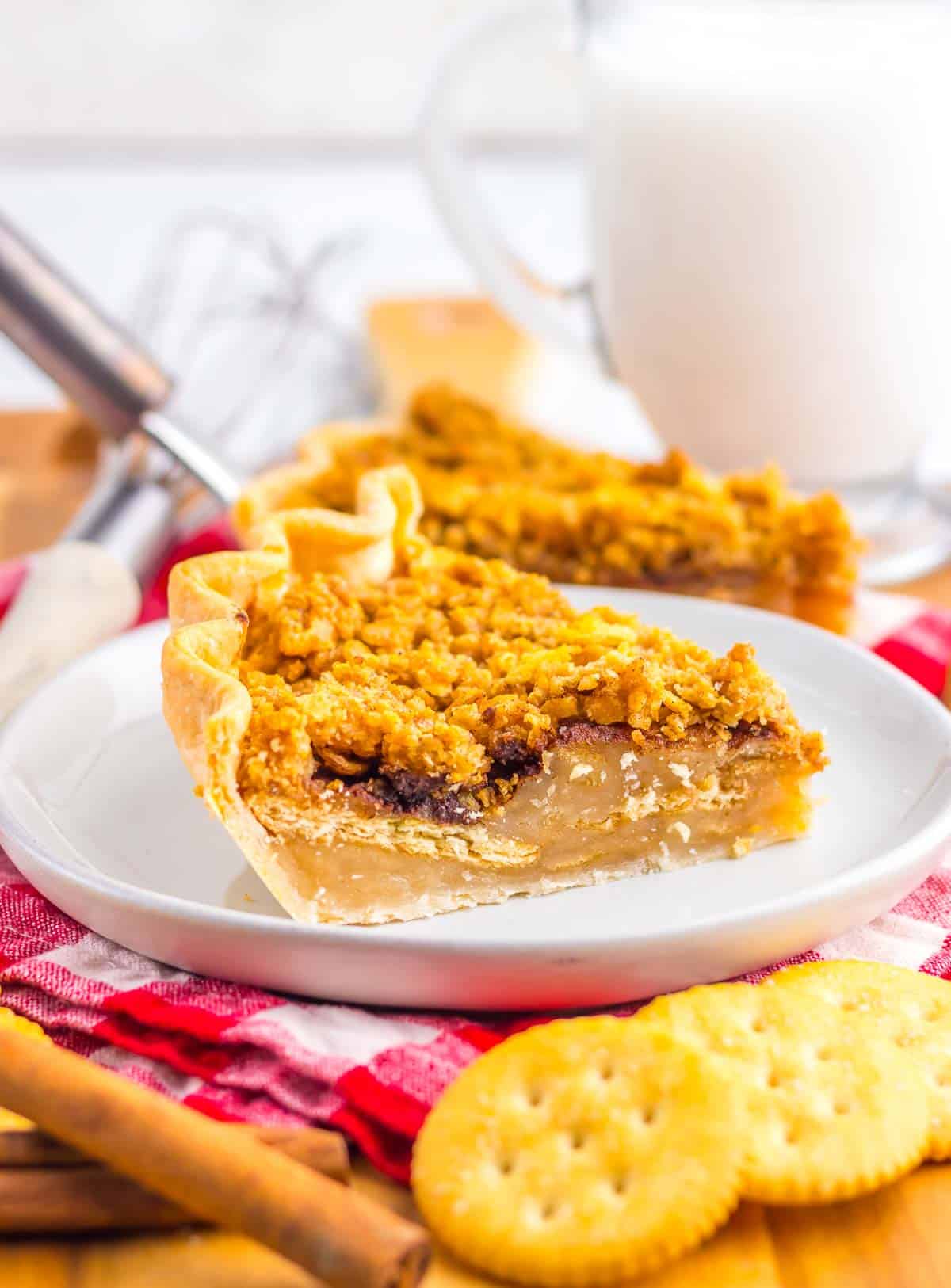 Old-Fashioned Ritz Cracker Pie | Little House Big Alaska