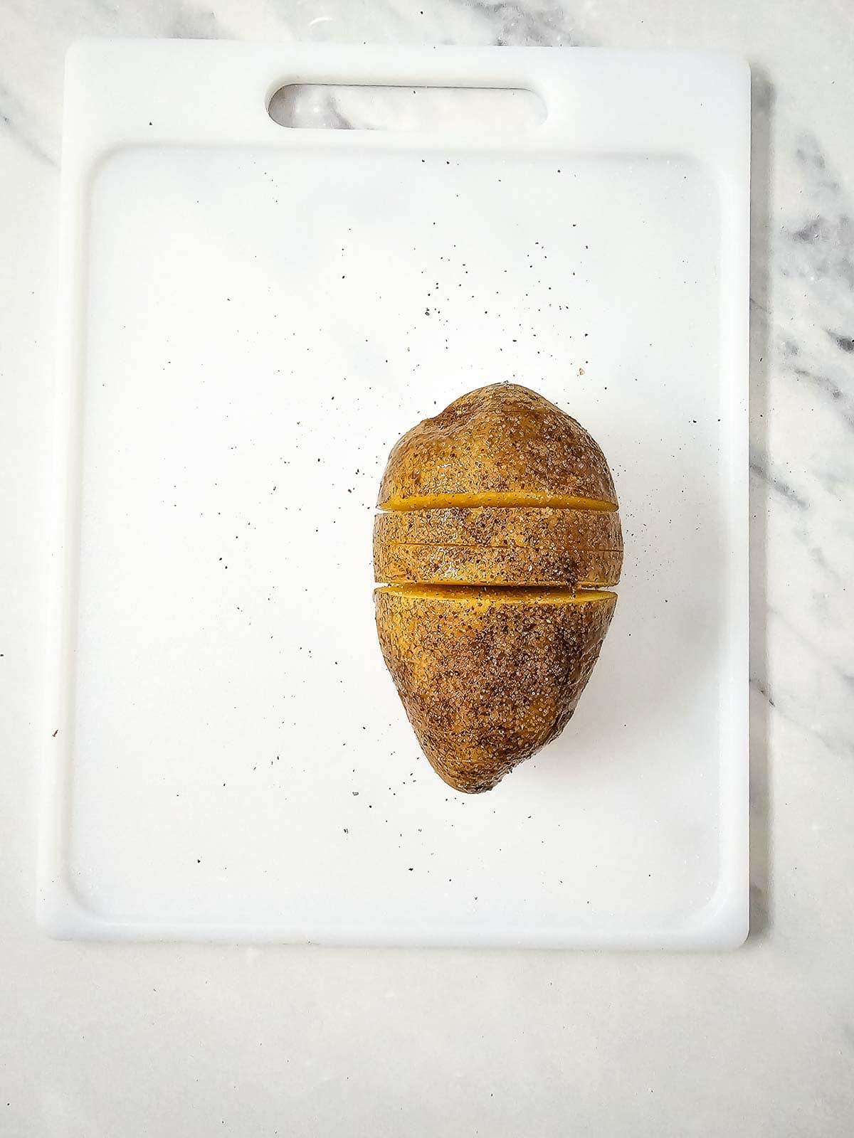 Garlic Hasselback Potatoes | Little House Big Alaska