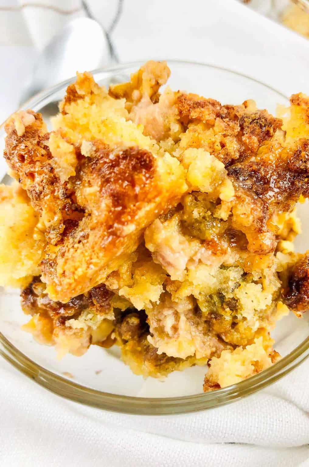 Banana Bread Dump Cake | Little House Big Alaska